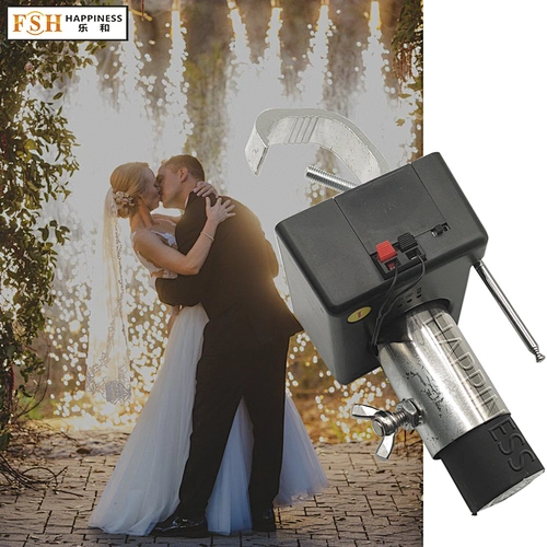 Remote Cold Spark Pyro Fountain Fireworks Machine , - LIUYANG HAPPINESS ...