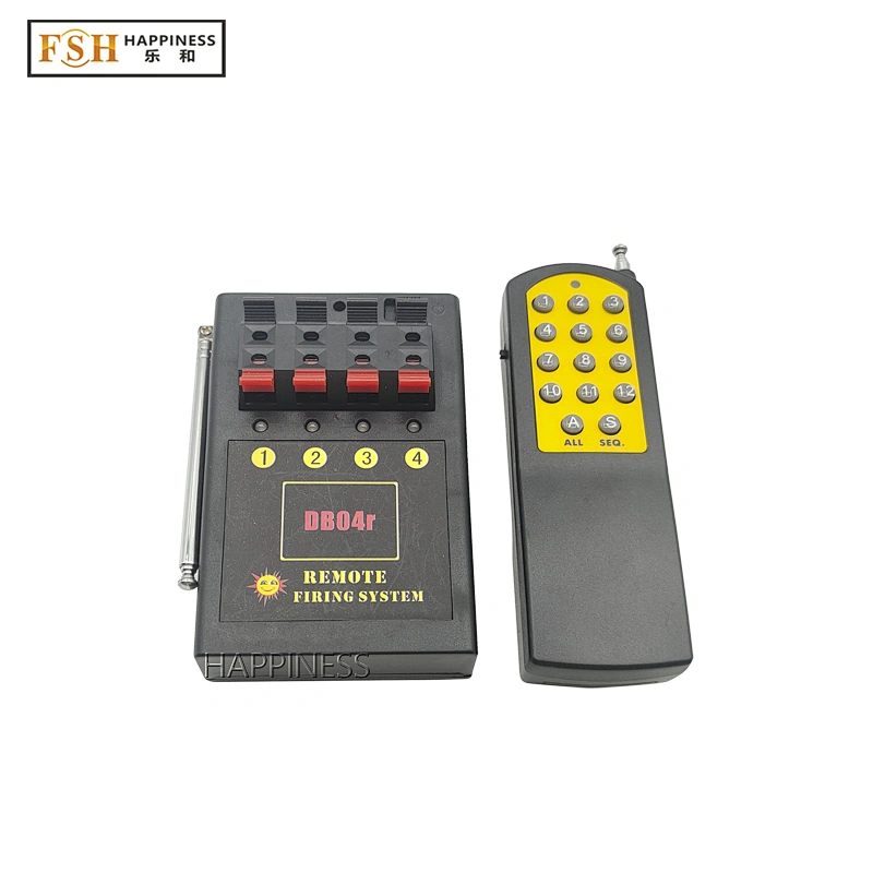 4 Cue Remote Wireless Fire Work Firing System