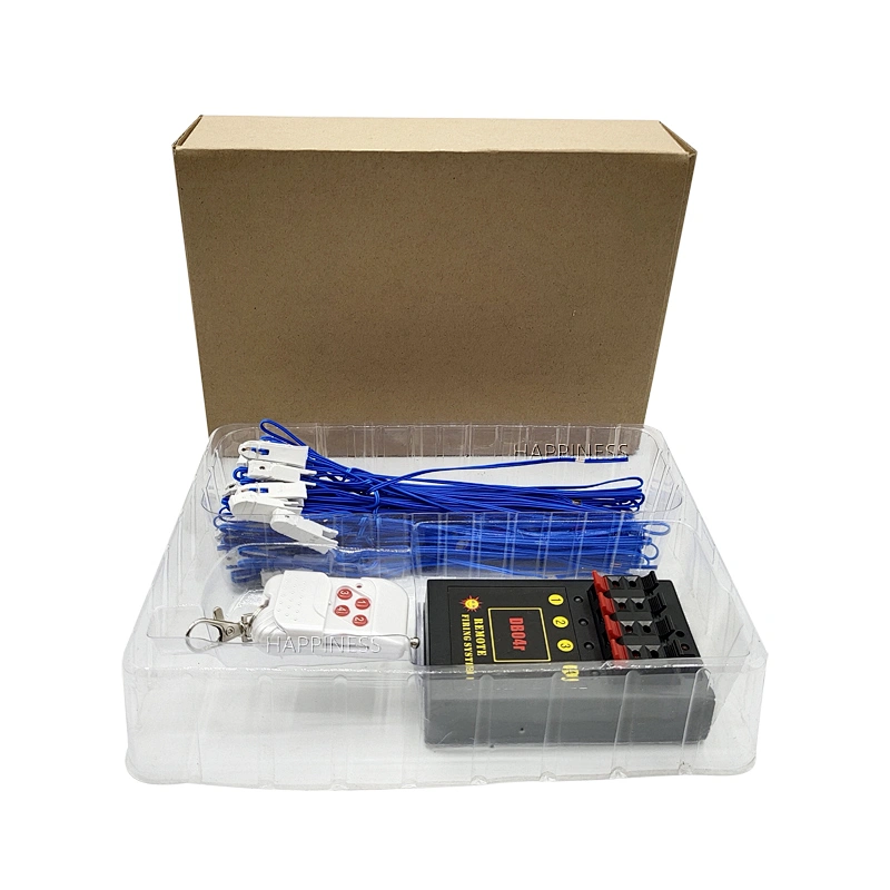 HAPPINESS 4 Cue Wireless Remote Control Firing Systems Firework with ...