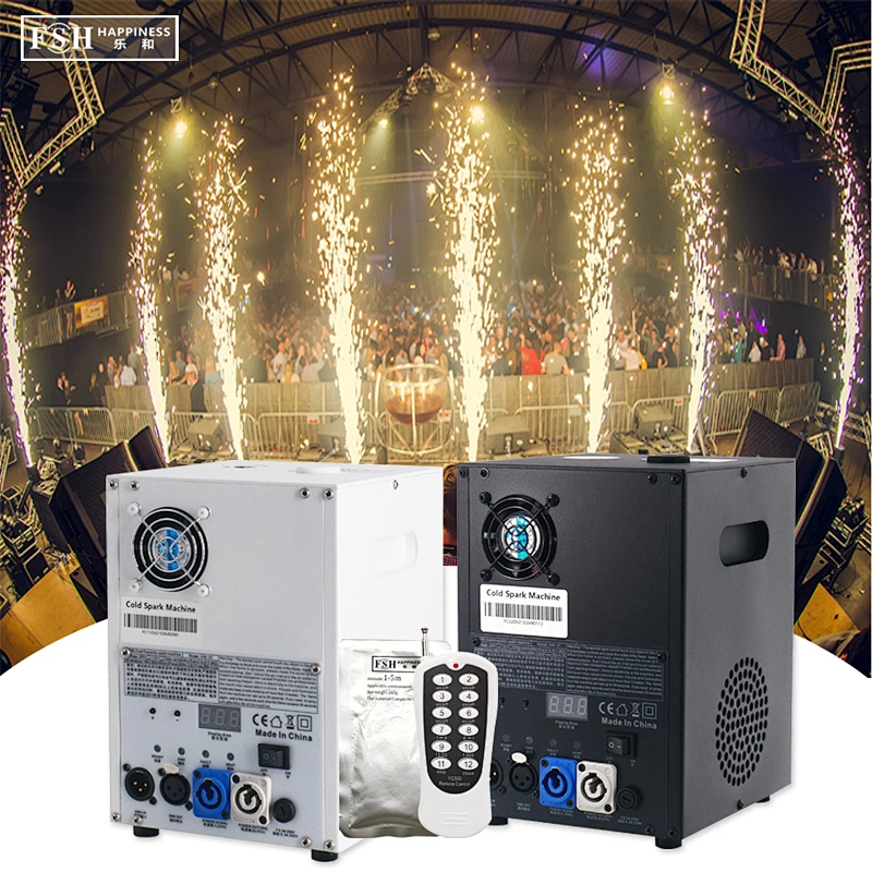 HAPPINESS 600W Stage Fountain Cold Pyro Fireworks Spark Machine Ice ...