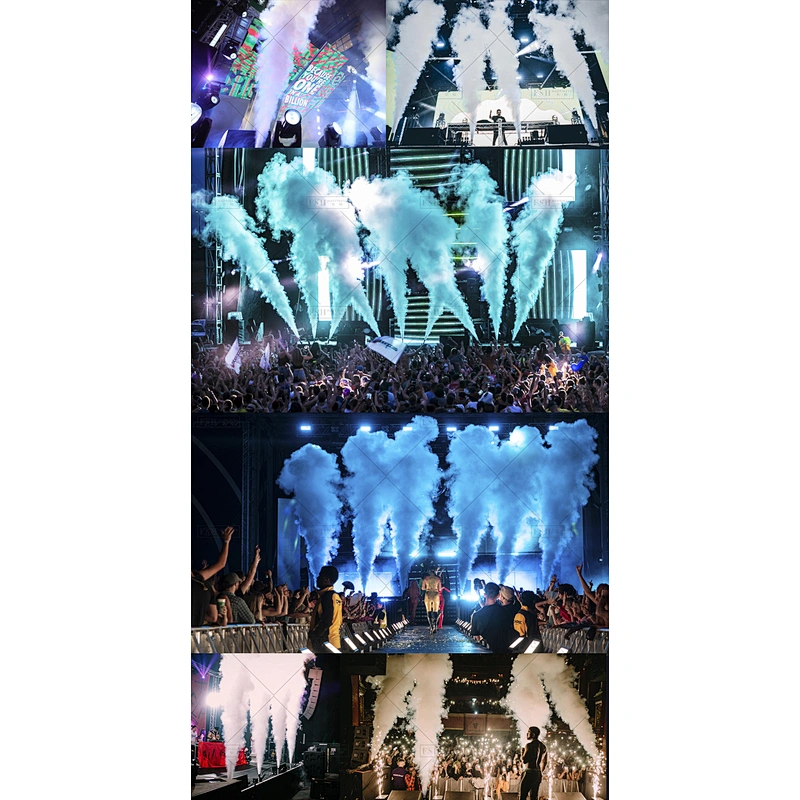 HAPPINESS Maquina de chrro Party DJ Disco Club Party Smoke Event DMX ...