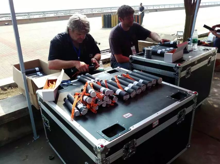 Aluminum Racks For Fireworks Display Show , - LIUYANG HAPPINESS FIRING ...