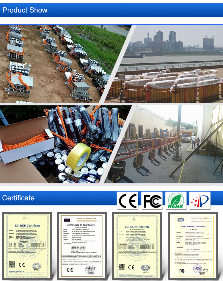 Fireworks display letter rack , 10 shots roman candle , roman candle ...