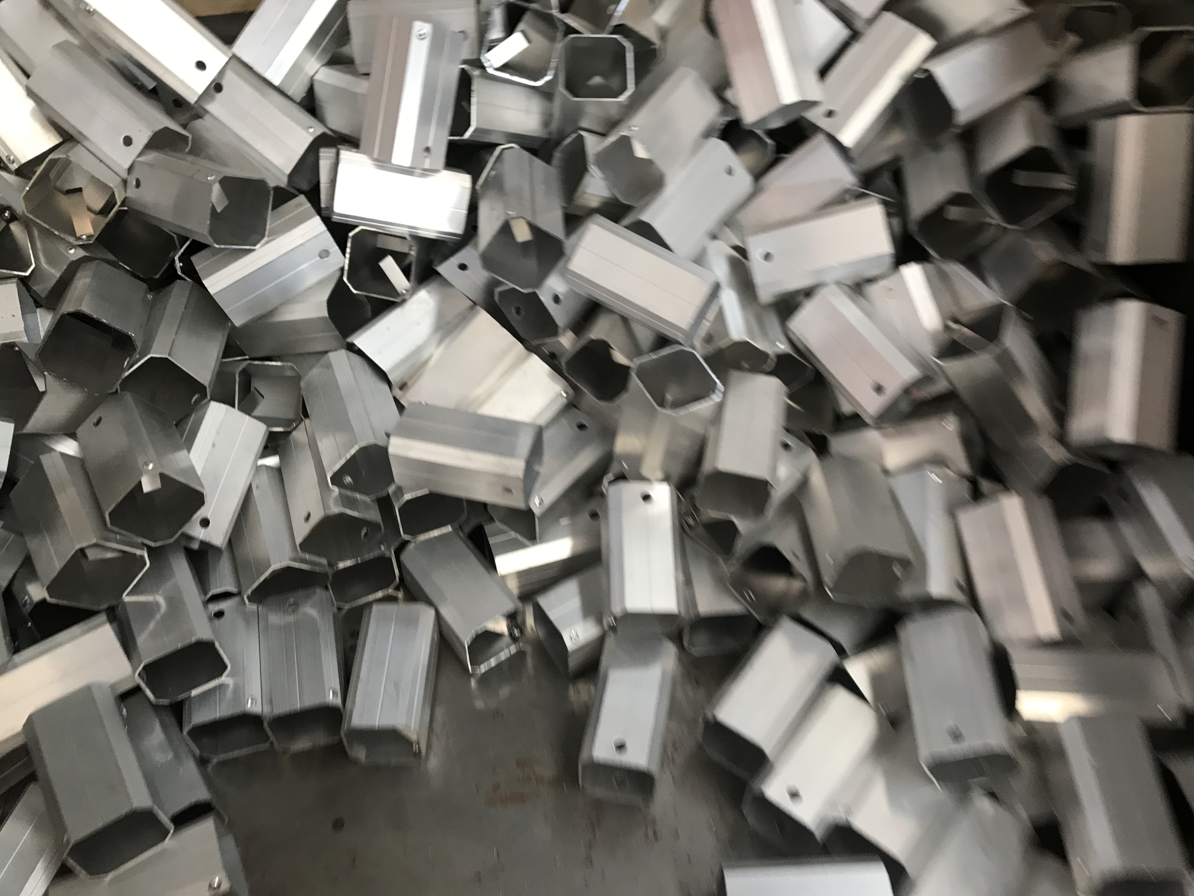 New product 2 inch 15 shots upgrade (5*3 shots)aluminum alloy tubes ...