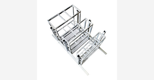 Mortar Launcher Display Firework Rack For Mortar Shell Tubes ...