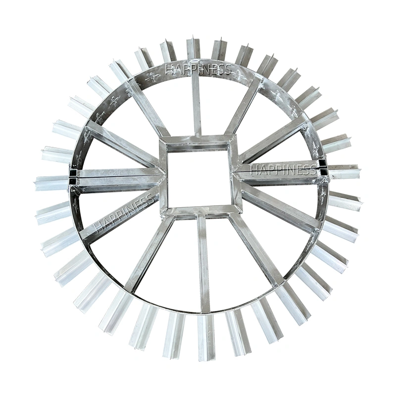 Moon shape aluminium display shells for fireworks , - LIUYANG HAPPINESS ...