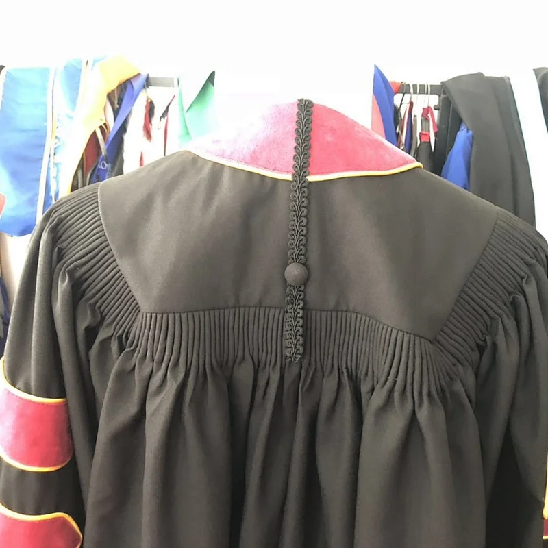 New Design High Quality Custom Maroon Bachelor Graduation Gowns | OSBO