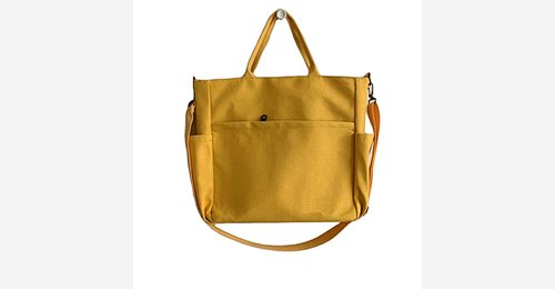 Top yellow cotton canvas tote bag manufacturer | Dongguan Xinhui ...