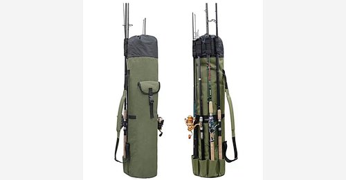Best Fishing Tackle Bag with Rod Holder