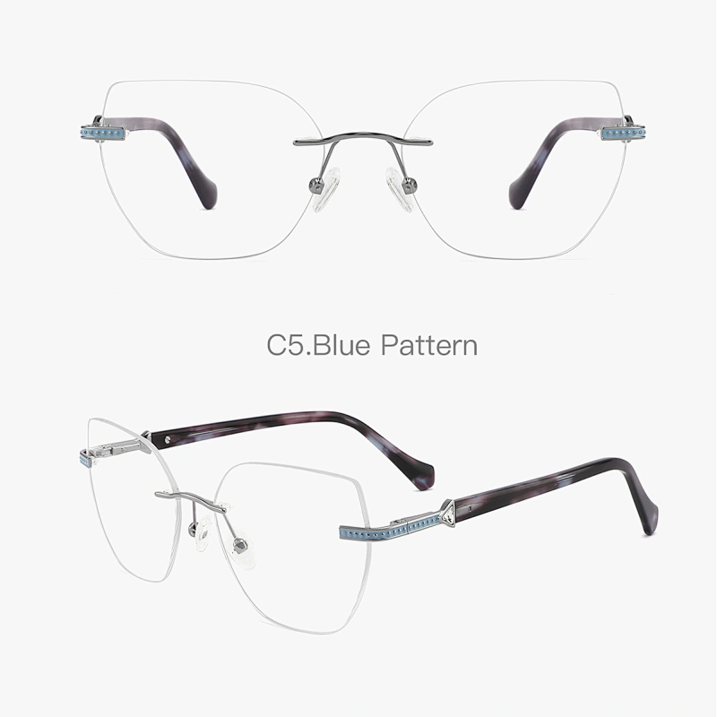 Good Quality New Model Round Acetate Spectacle China Eyeglasses Custom