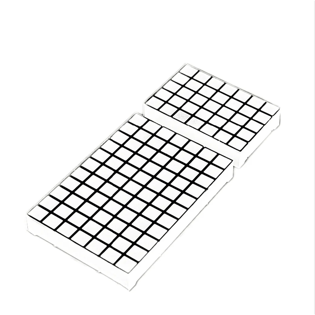 RED square 7x11 dot matrix display keming led 11x7 elevator dot matrix ...