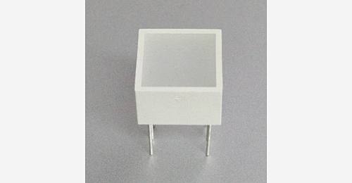 Red square led bar 20x10mm