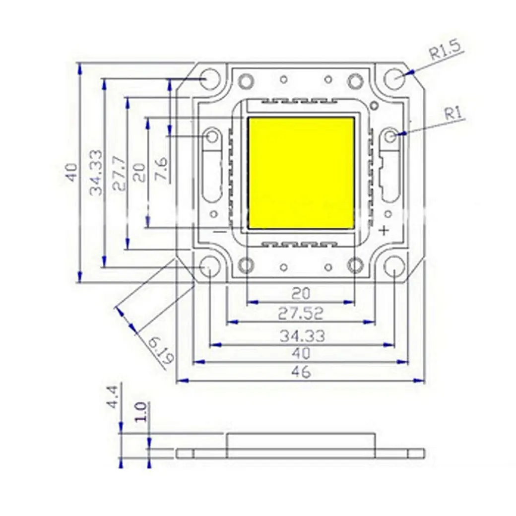 100w 830nm 840nm 930nm 980nm Infrared led, infrared lamp, ir led