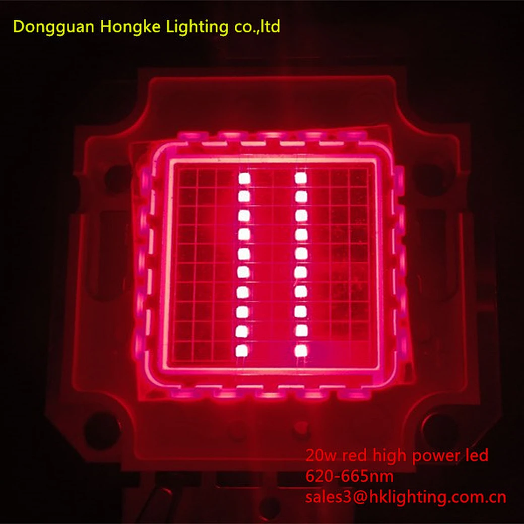 China factory 660nm 670nm 680nm 690nm 20w led chip from China ...
