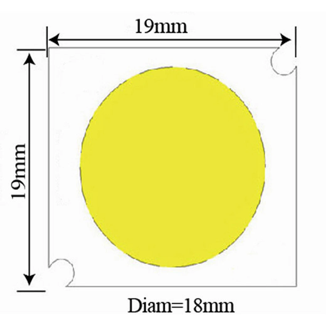 Rohs certified 5w 680nm led red for growing