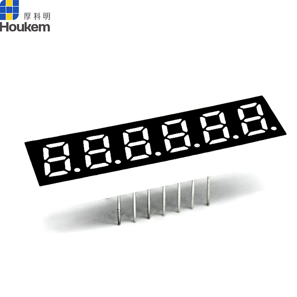 KEM-3061-ASR super red 0.36" six digit display led 7 segments from China Manufacturer - HOUKEM