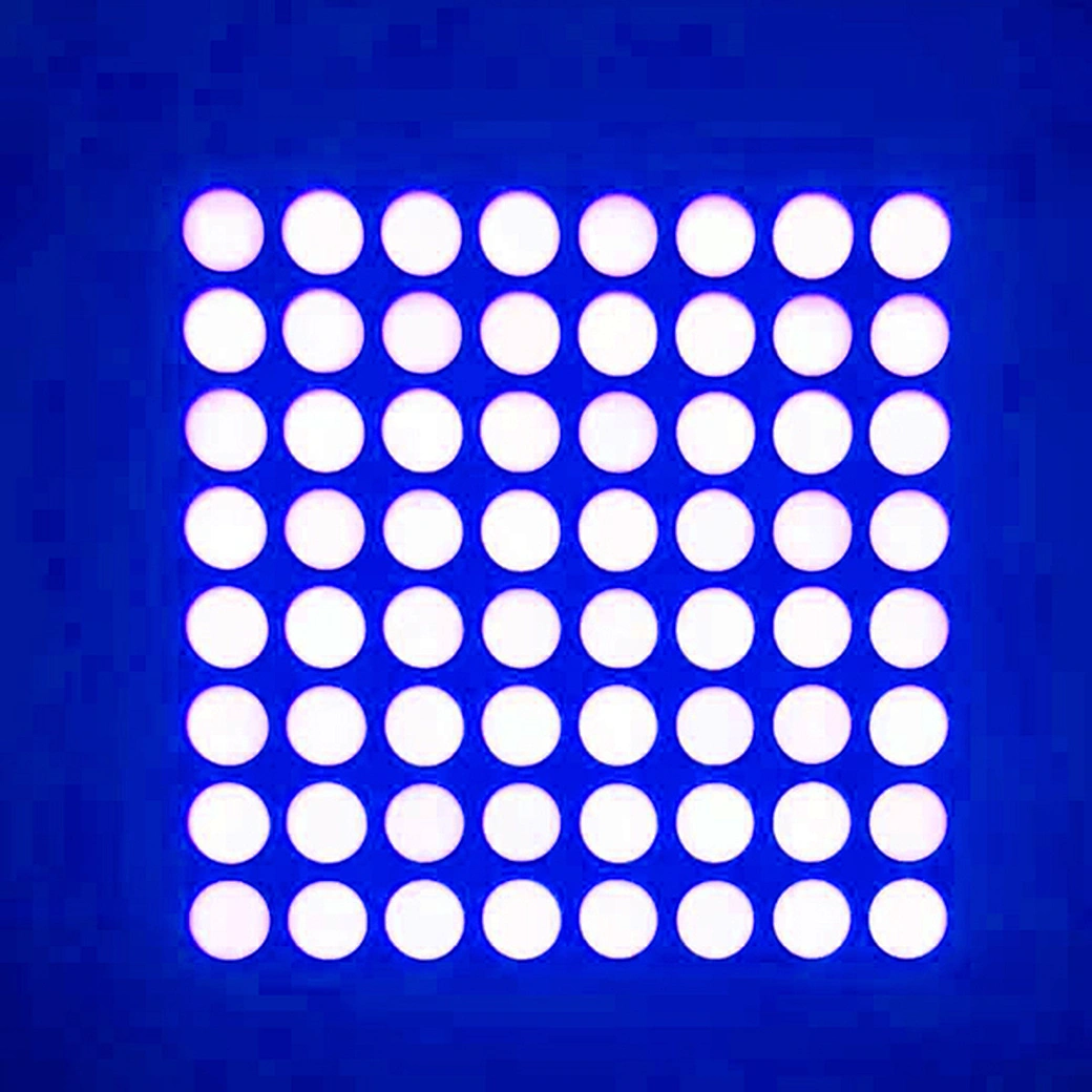 high brightness 2 inch led matrix RGB 8x8 dot matrix 5mm from China ...