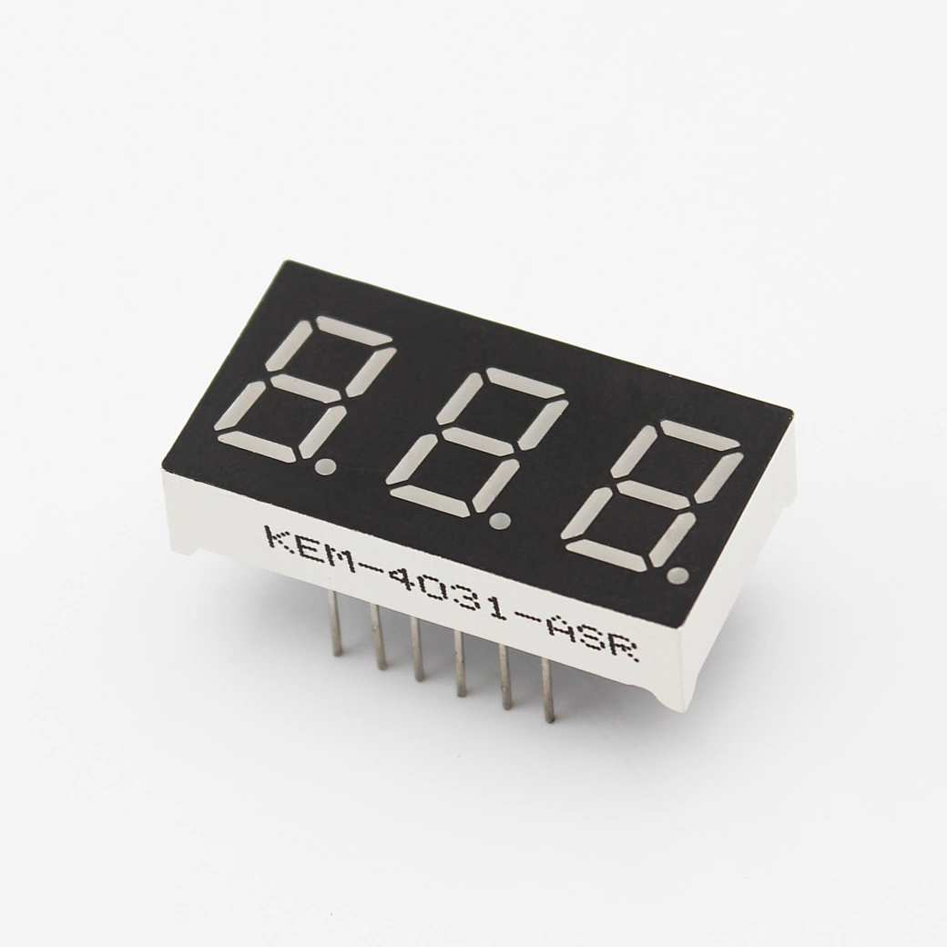 Bright Red 7 Segment Display Led 04 Inch 3 Digit 7 Segment Display 9042