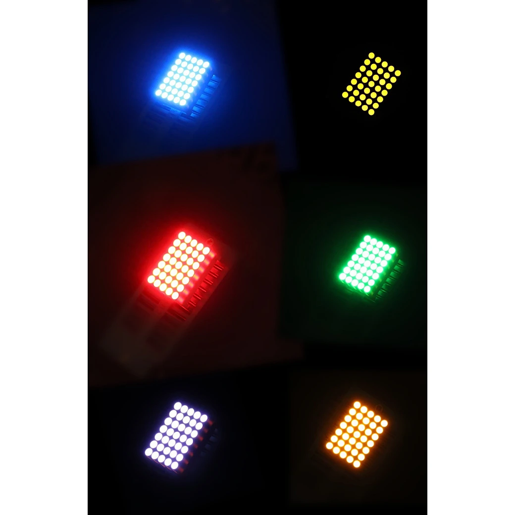 Ultra Red 1.9mm led matrix 7057 mini 5x7 led dot matrix