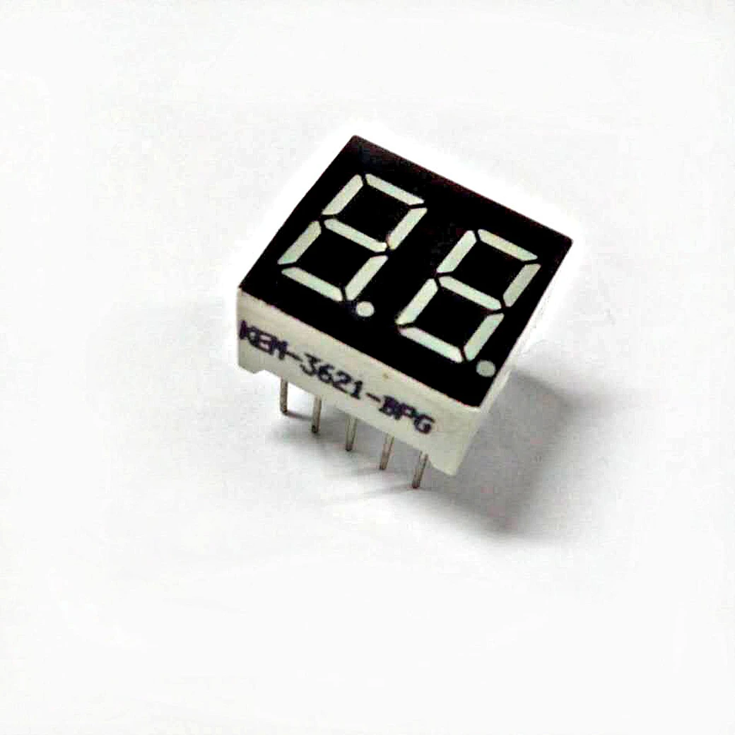 0.36inch 2 Digit 7 Segment LED Display-www.houkem.com.cn