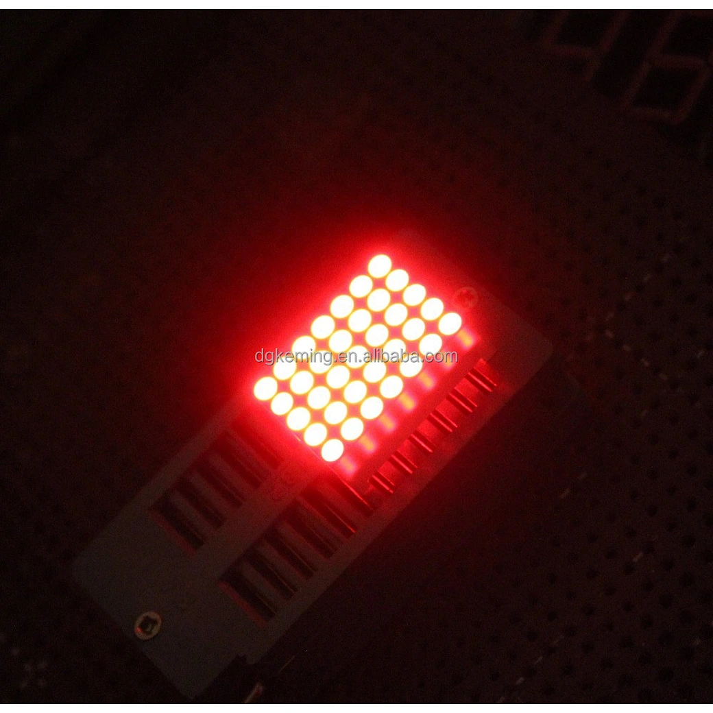 5x7 dot matrix led display, led matrix 1.9mm micro dot matrix 5x7