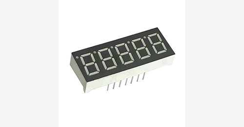five digits kem 3651 0.36 inch 5 digit 7 segment led display