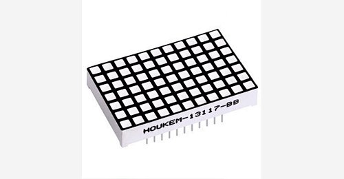 Customized 5x7 11x7 array square dot matrix led display