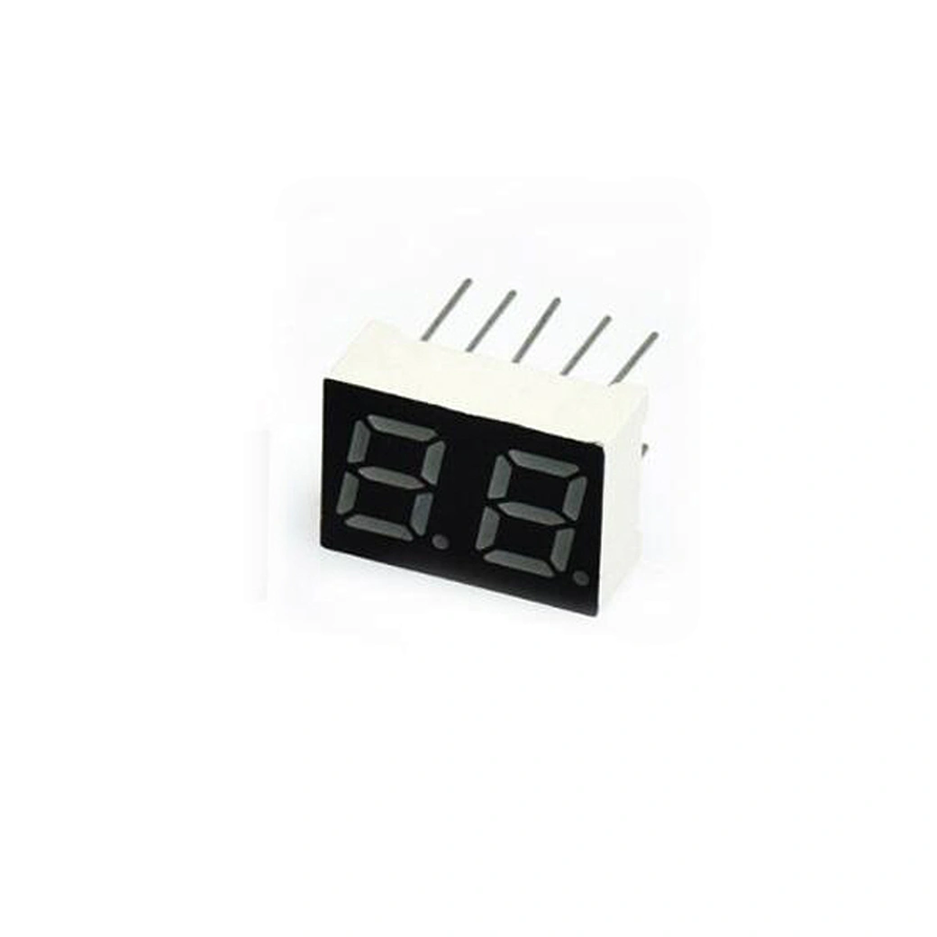 Houkem 2821 7 segment green 0.28" 2 digit led seven-segment led display ...