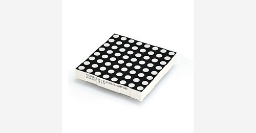 Big led matrix white color 2.3 inch 8x8 red led dot matrix display ...