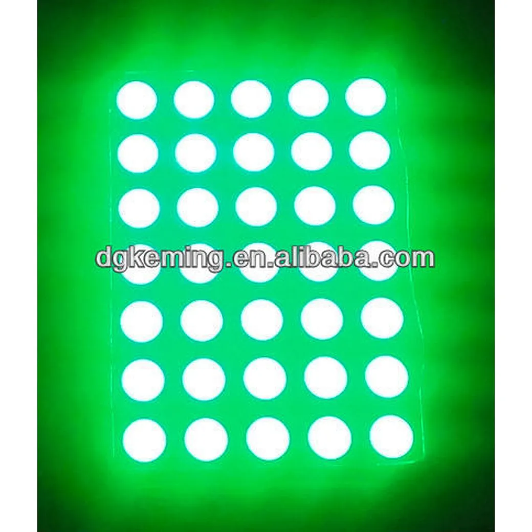 Big 5x7 led dot matrix elevator display green 5x7 led matrix KEM-16057-APG