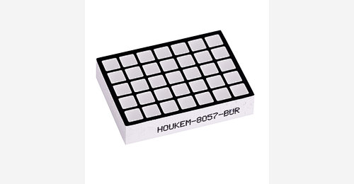 amber dot matrix 5*7 led matrix 7x5 dot array