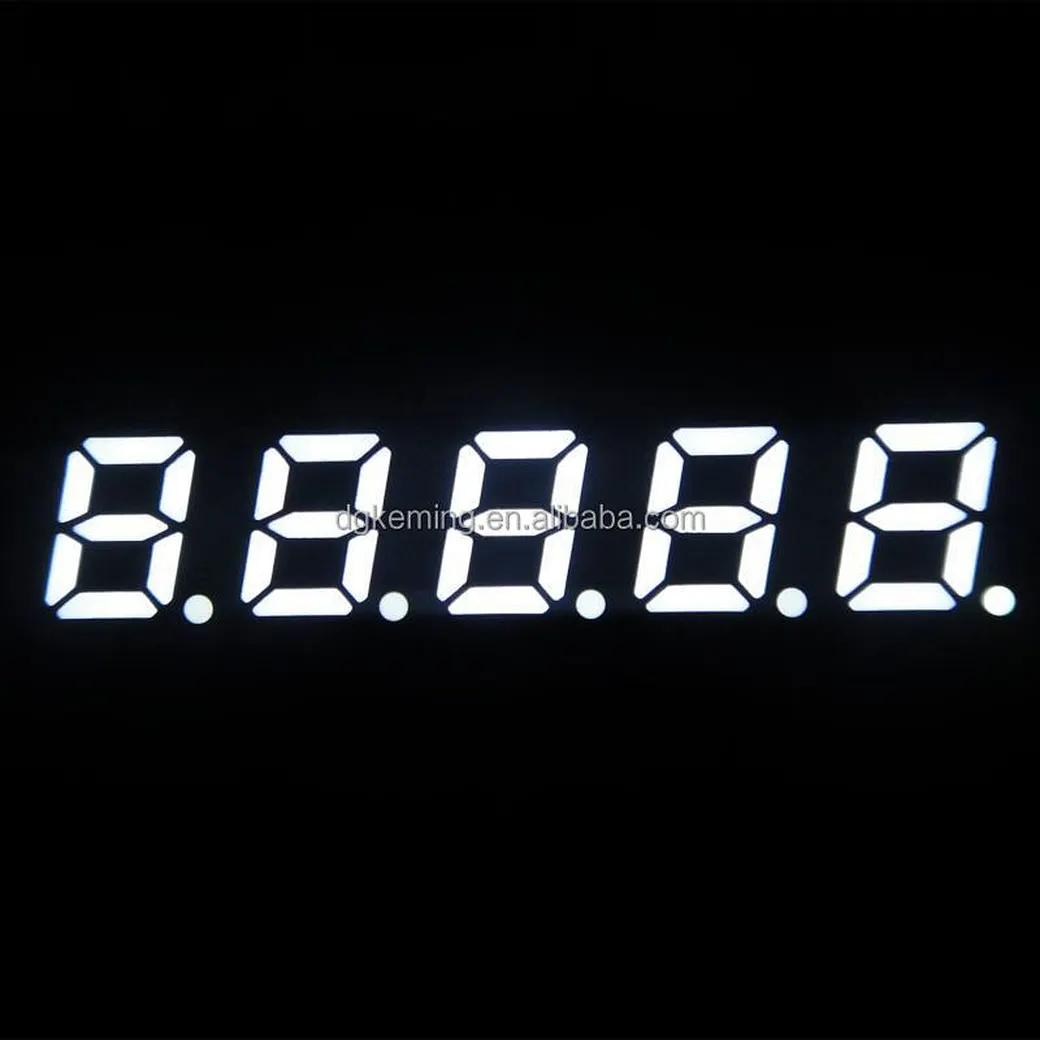 Mini 7 Segment Display 5 Digits 0.28 inch 5 digit 7 segment led display