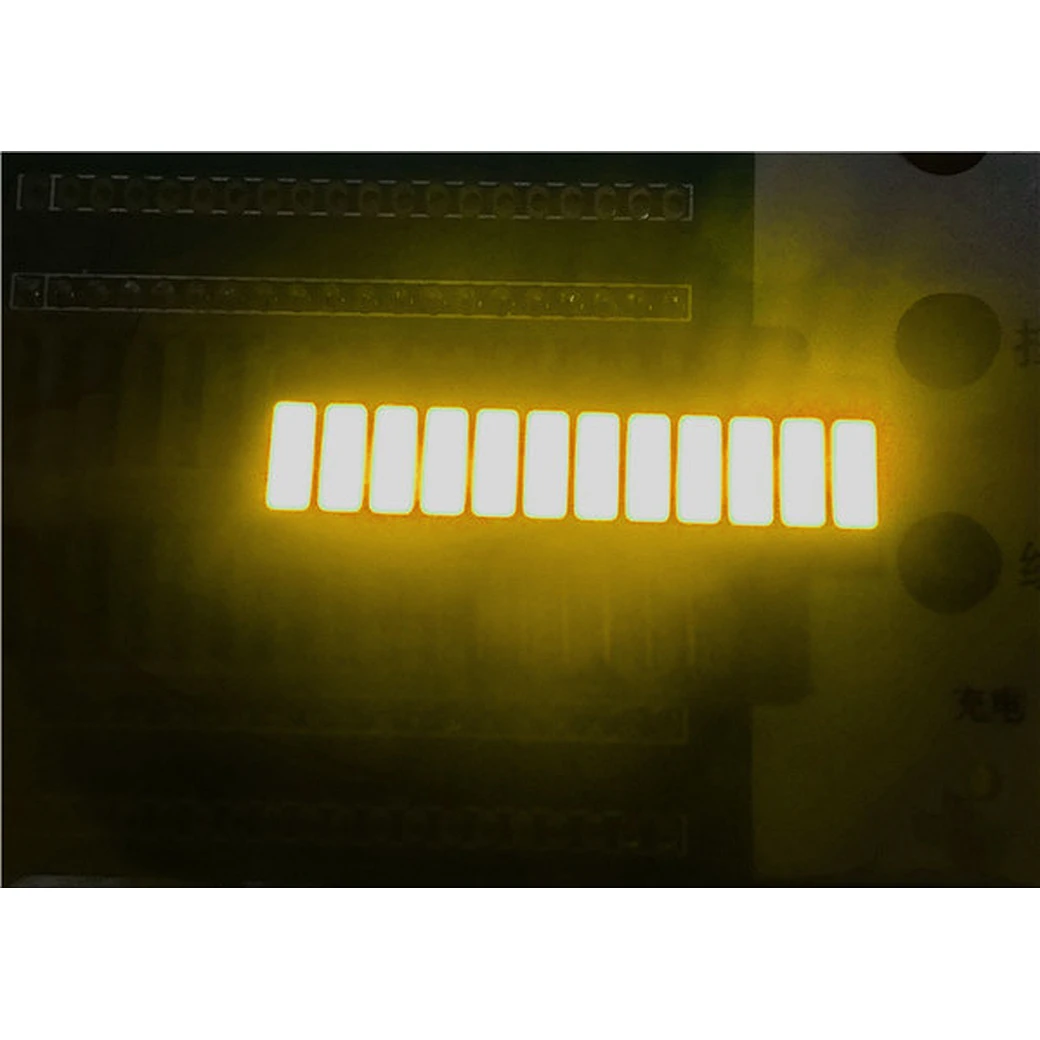 red green yellow 3 colors 12 segment led bar graph from China Manufacturer - HOUKEM