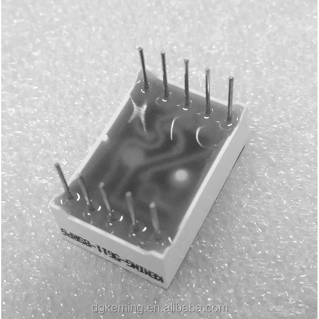 Super red 0.56 inch FND 5161bs 1 digit 7 segment led display CA ...