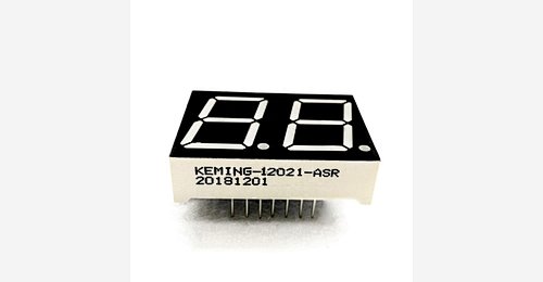 CE & RoHS 1.2 inch double digit seven segment led display blue 7 ...