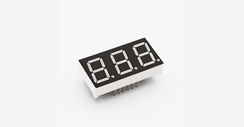 Common anode 0.56 inch fyt-5631-bue 7 segment led display 3-digit