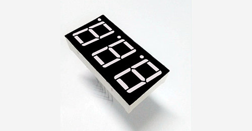 3 digit 0.56inch 7 segment led display led module red color indicator ...