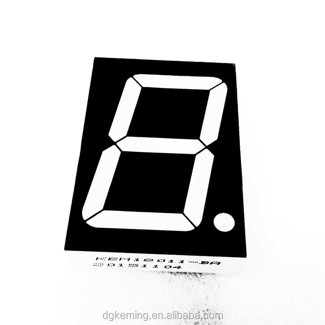 1.8 inch seven segment led 1 digit 1.8" led 7 segment display rgb