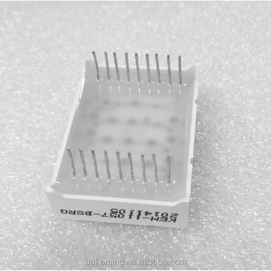 Original manufacturer led dot matrix 5x7 lattice matrics super red led ...