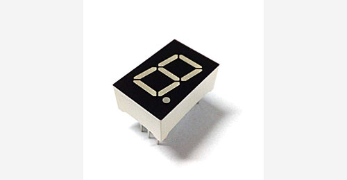 0.5inch single digit green color 7 segment led display KEM-5011-A/BSG ...