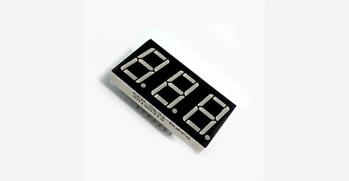 0.56inch 3 digit 7 segment led display led module yellow color KEM-5631 ...