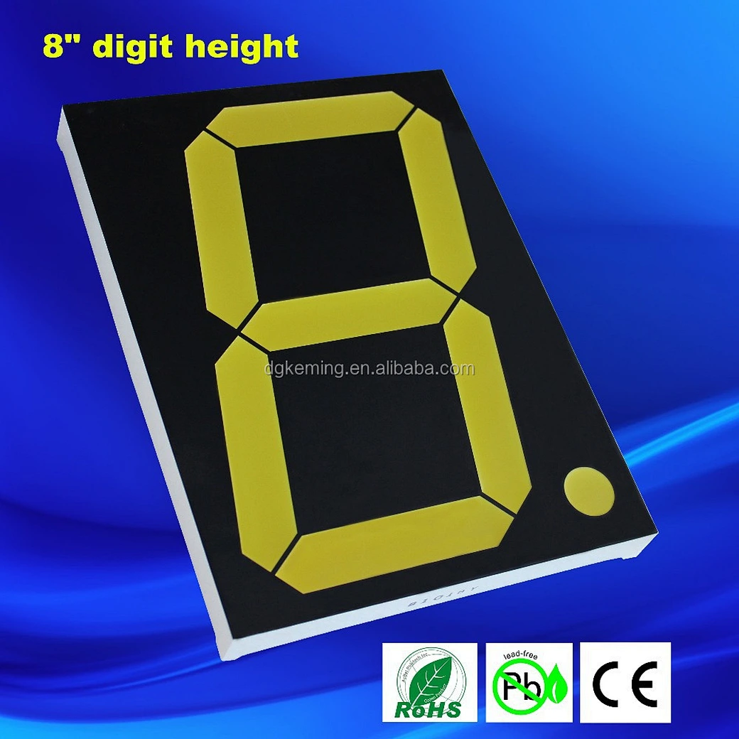 Outdoor 8 inch led display 7 segment led 200mm from China Manufacturer ...