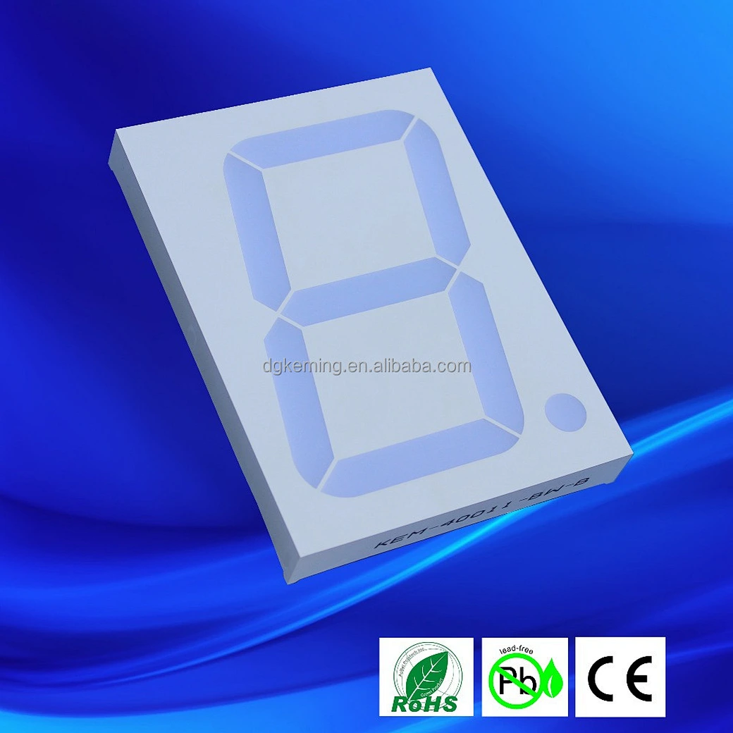 4 inch 7-segment display large 7 segment led display