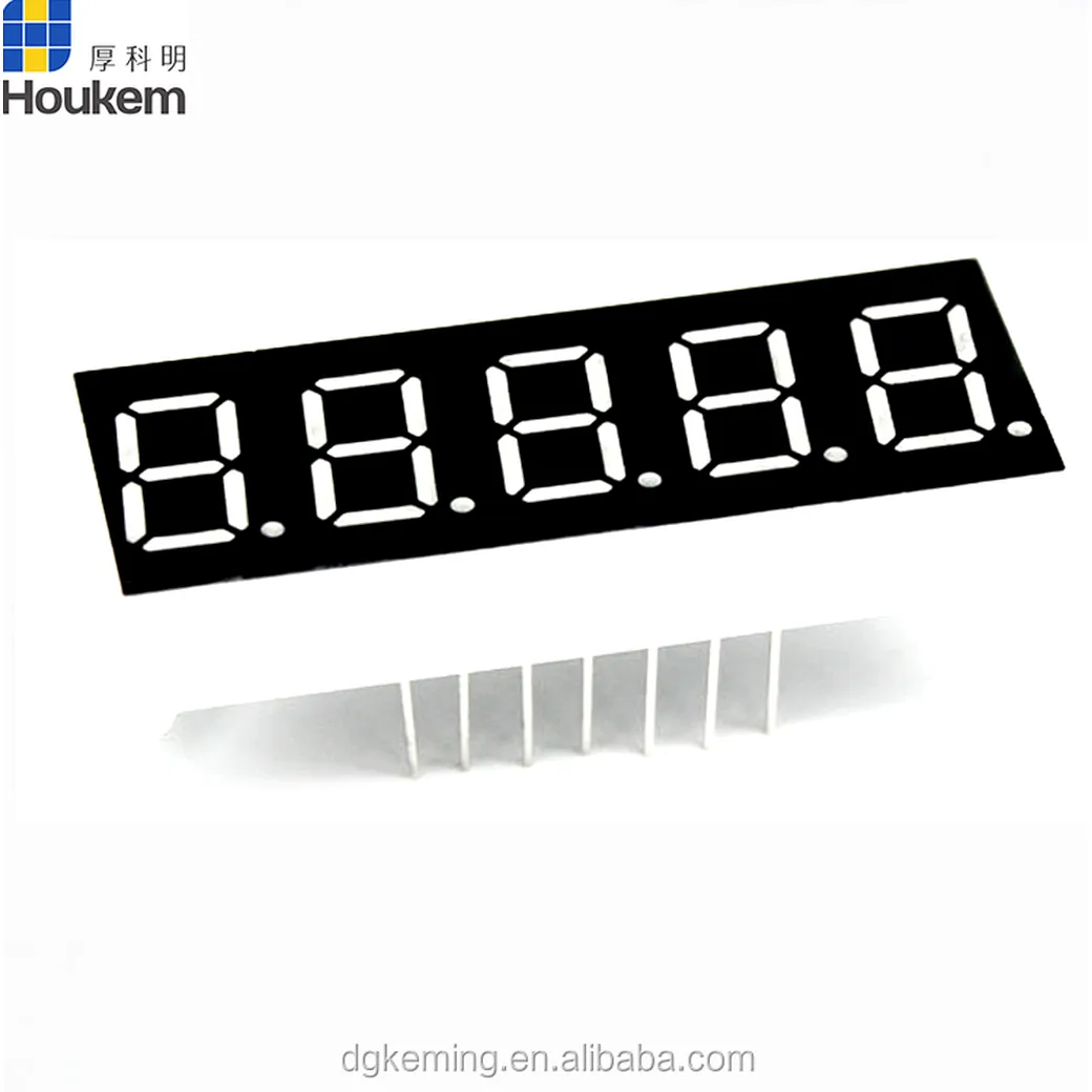 Numeric 0.36 inch 7-segment led display 5 digit 7 segment led display ...