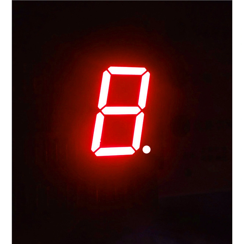 KEM-8011 red .8 inch 7 segments led indicator seven segment numeric display