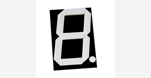 Ultra Red big 7 segment display 10 inch 7 segment led display outdoor