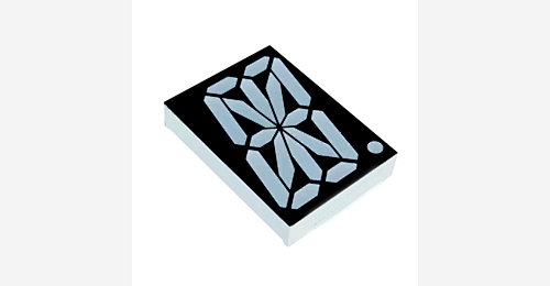 1.2 inch single digit 16-segment display led 1.2 inch single digit 16-segment display led