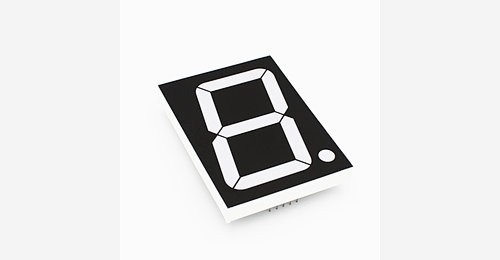 8inch large 7 segment led display red color KEM-80011-A/BSR 10pins