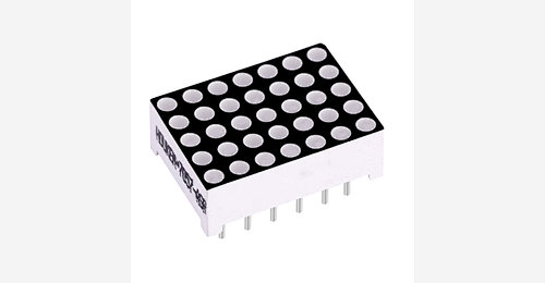 custom small led dot matrix display 1mm