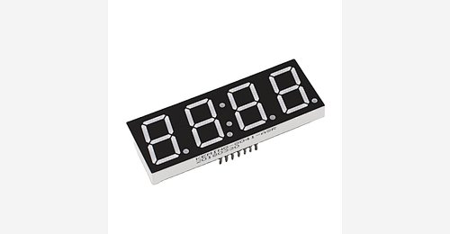 Super Red 7 segment display 4 digit 0.8 1.2 inch